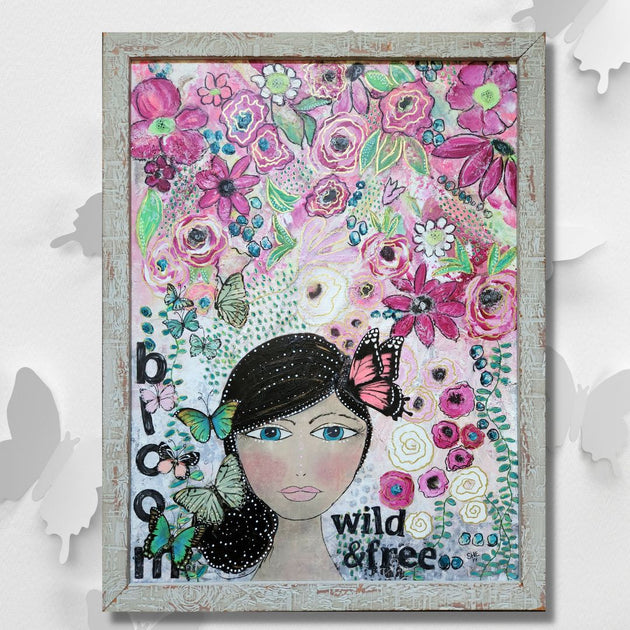 Bloom. Wild and Free. - Original – Redefining She