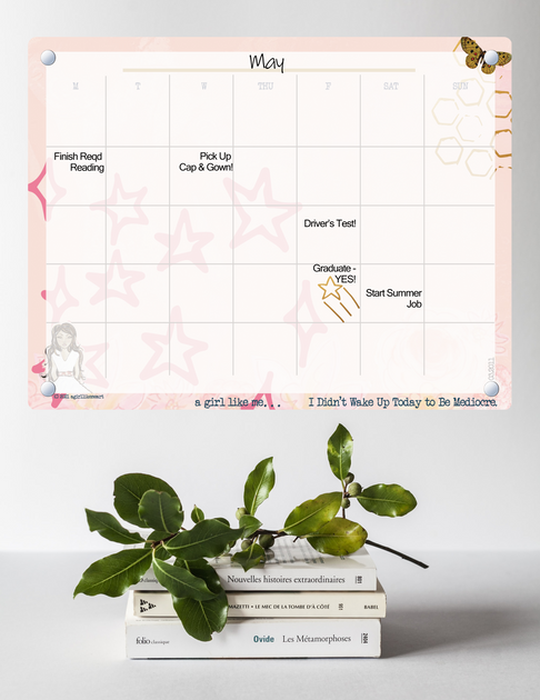 Ladies Glass Panel Calendars – Redefining She